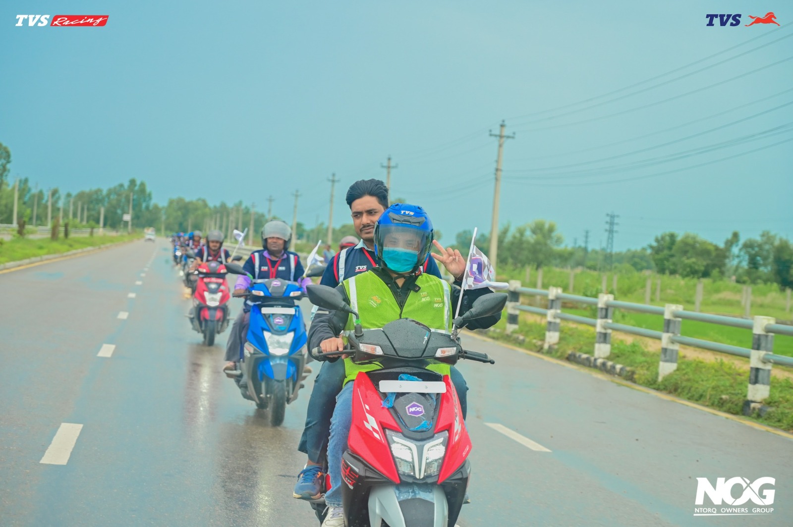 NOG (NTORQ Owner's Group) Janakpur First Chapter Ride Completed-BFIS NEWS