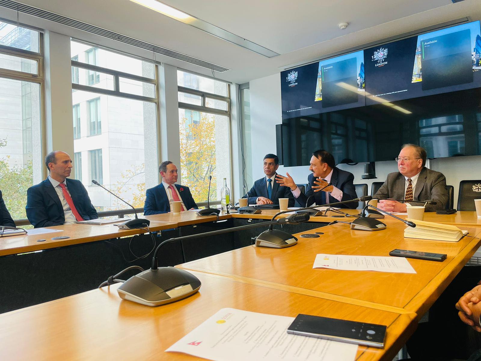 Finance Minister Dr Mahat and Baroness Penn hold talks-BFIS NEWS